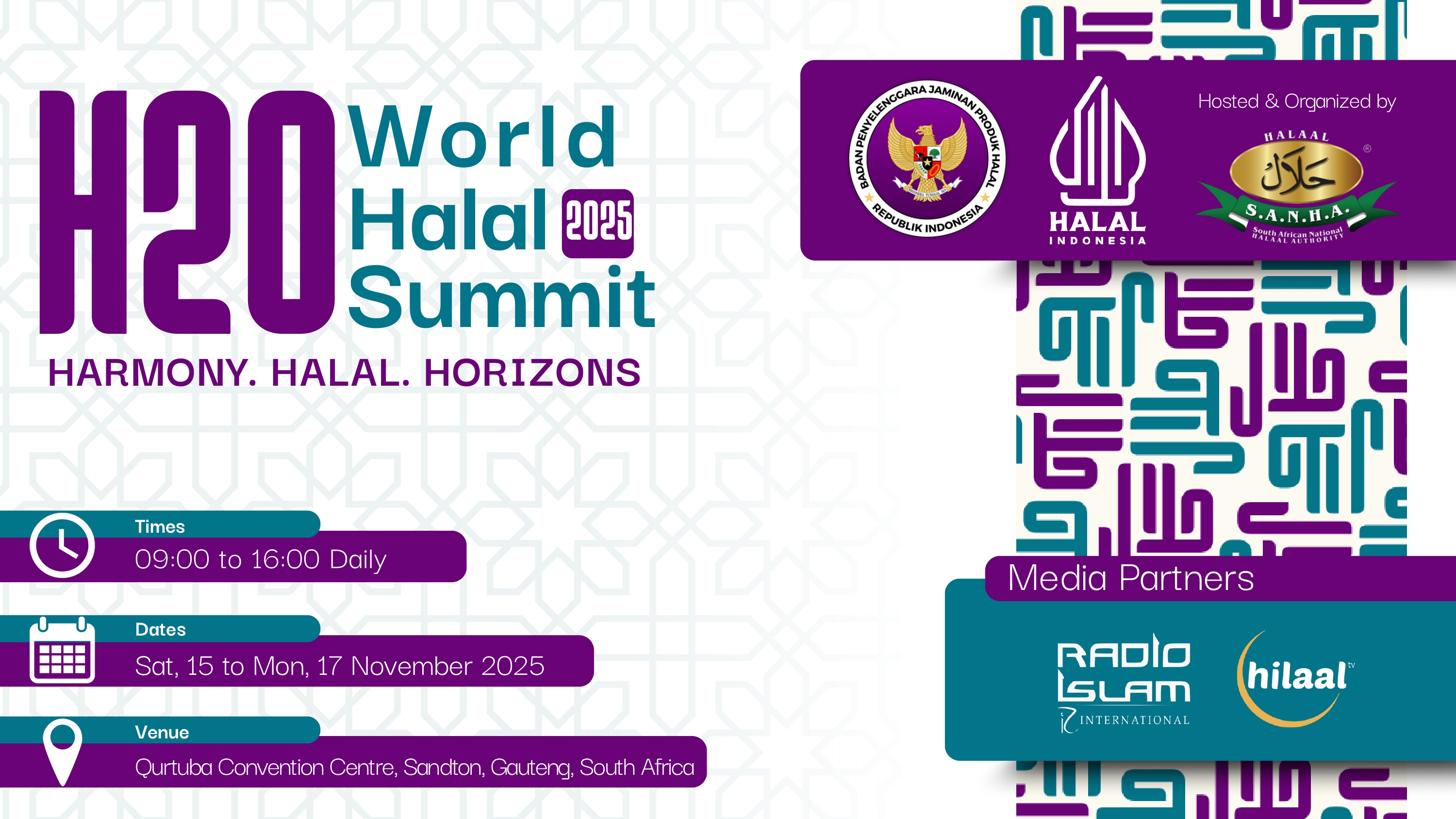Official Update: BPJPH H2O – World Halal Summit 2025 - World Halal Council